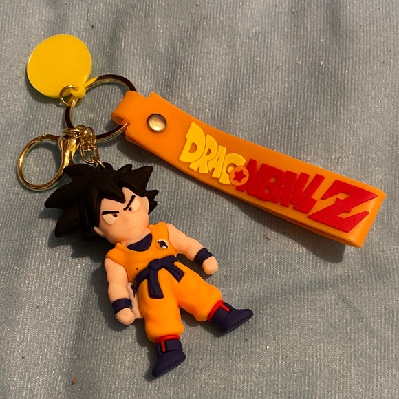 dragon ball z | Accessories | Goku Dragon Ball Z Rubber Keychain | Poshmark